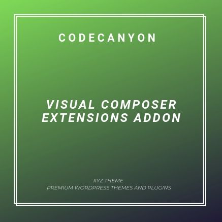 Download Visual Composer Extensions Addon Version 5.3.5- Download for Wordpress