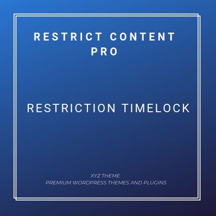 Restrict Content Pro – Restriction Timelock 1.1.2- Download for Wordpress