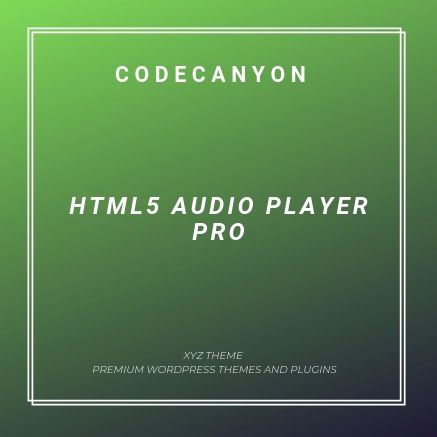Visual Composer Addon – HTML5 Audio Player Pro 1.8- Download for Wordpress
