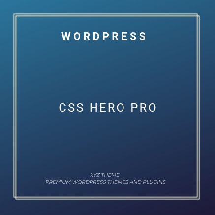 CSS Hero Pro 5.0.6- Download for Wordpress