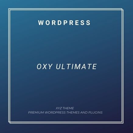 Download Oxy Ultimate 1.4.23 - XYZ Theme