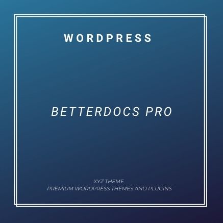 BetterDocs Pro 2.2.0- Download for Wordpress