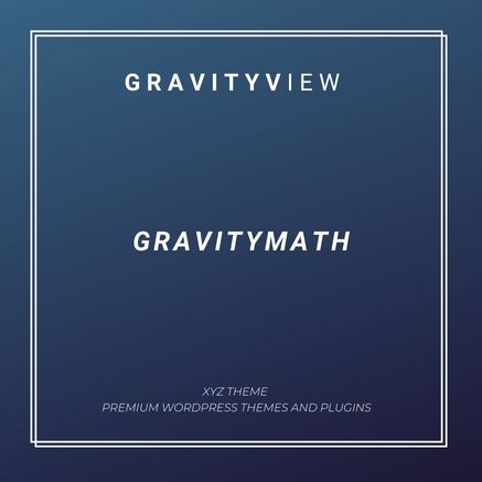 GravityMath 2.3.2- Download for Wordpress