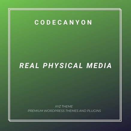 WordPress Real Physical Media 1.5.29- Download for Wordpress