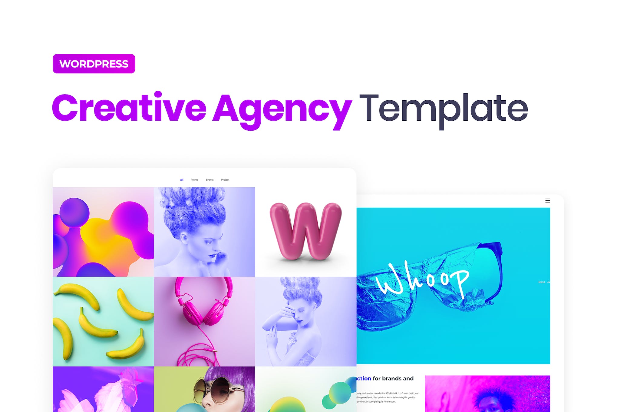 Whoop- Creative Agency Elementor Template Kit