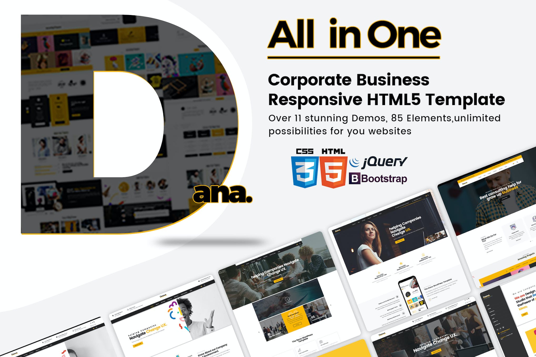 Dana - Multi-Purpose Responsive HTML Template