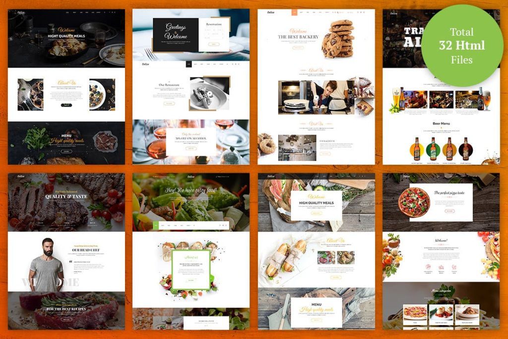 Delice - eCommerce Food & Restaurant Template