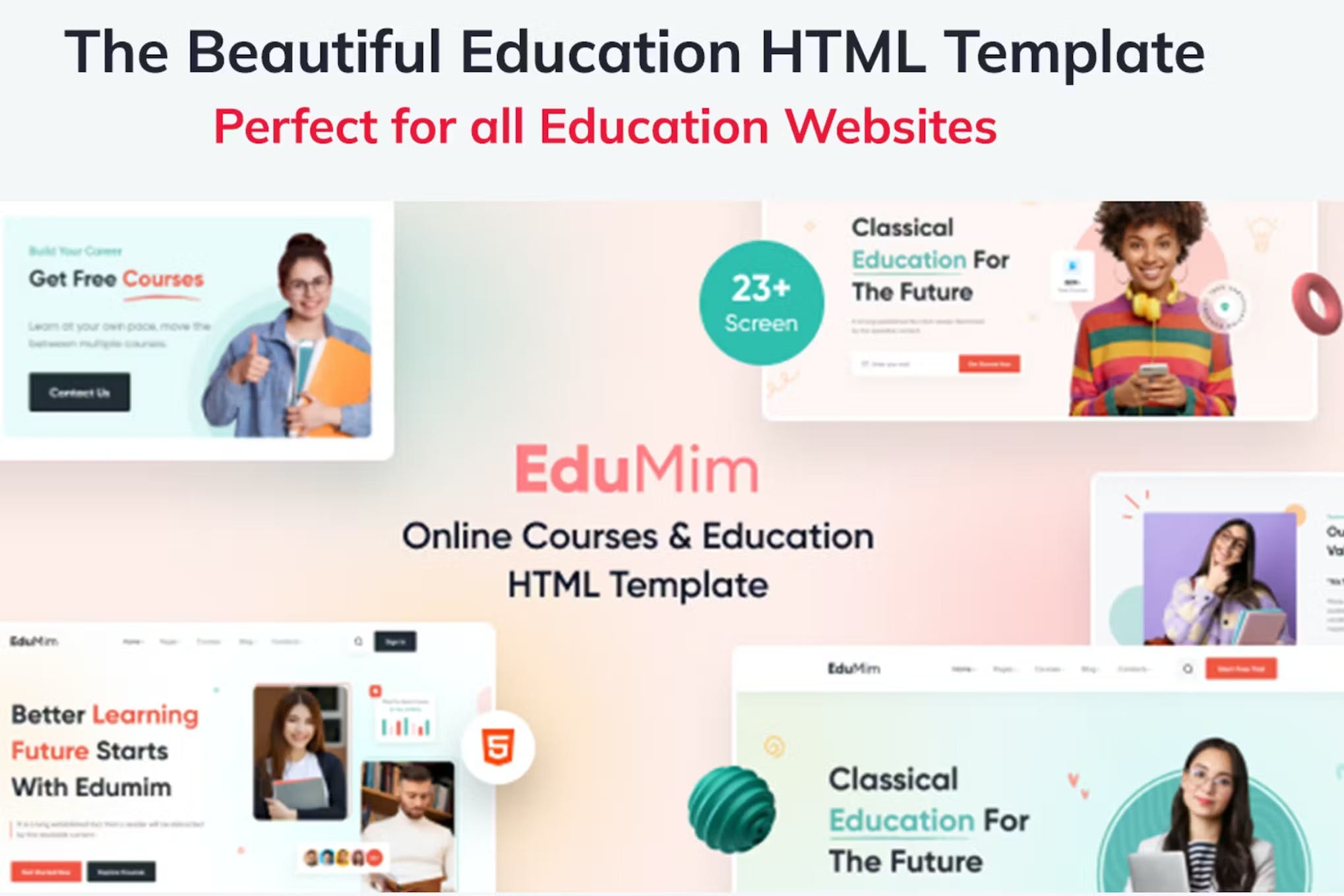 Edumim - Education HTML Template