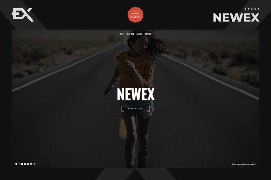 Newex - Under Construction Template- Download for Wordpress