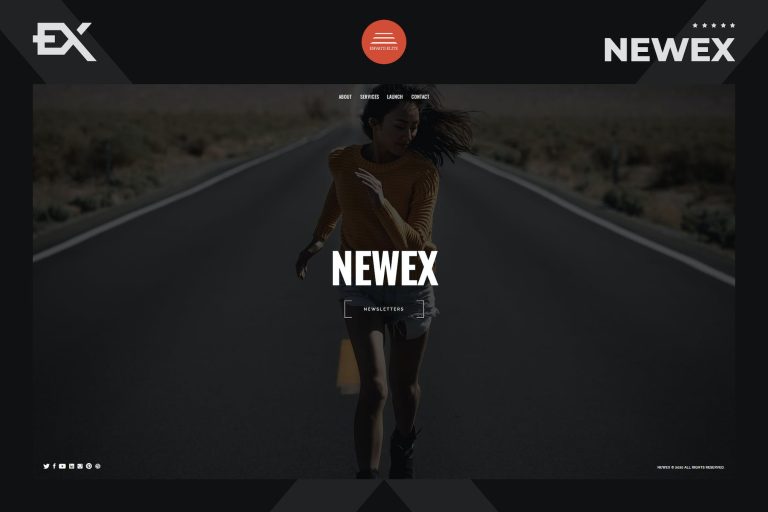 Newex - Under Construction Template- Download for Wordpress