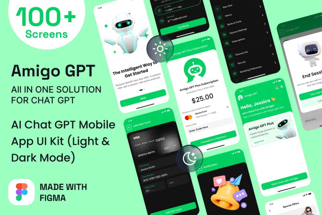 Amigo AI Chat GPT Mobile App PWA HTML Template