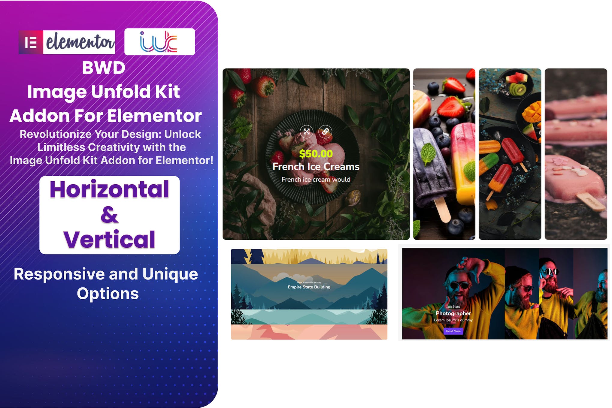Image Unfold Kit Addon For Elementor 1.0