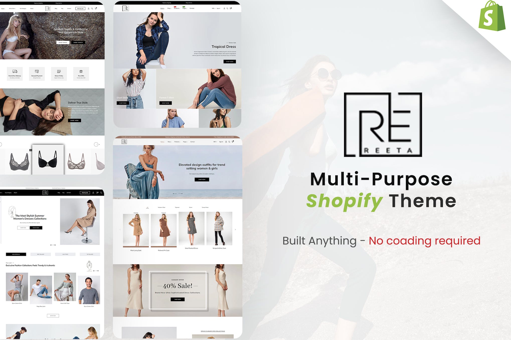 Reeta - Demos Multipurpose Shopify Theme