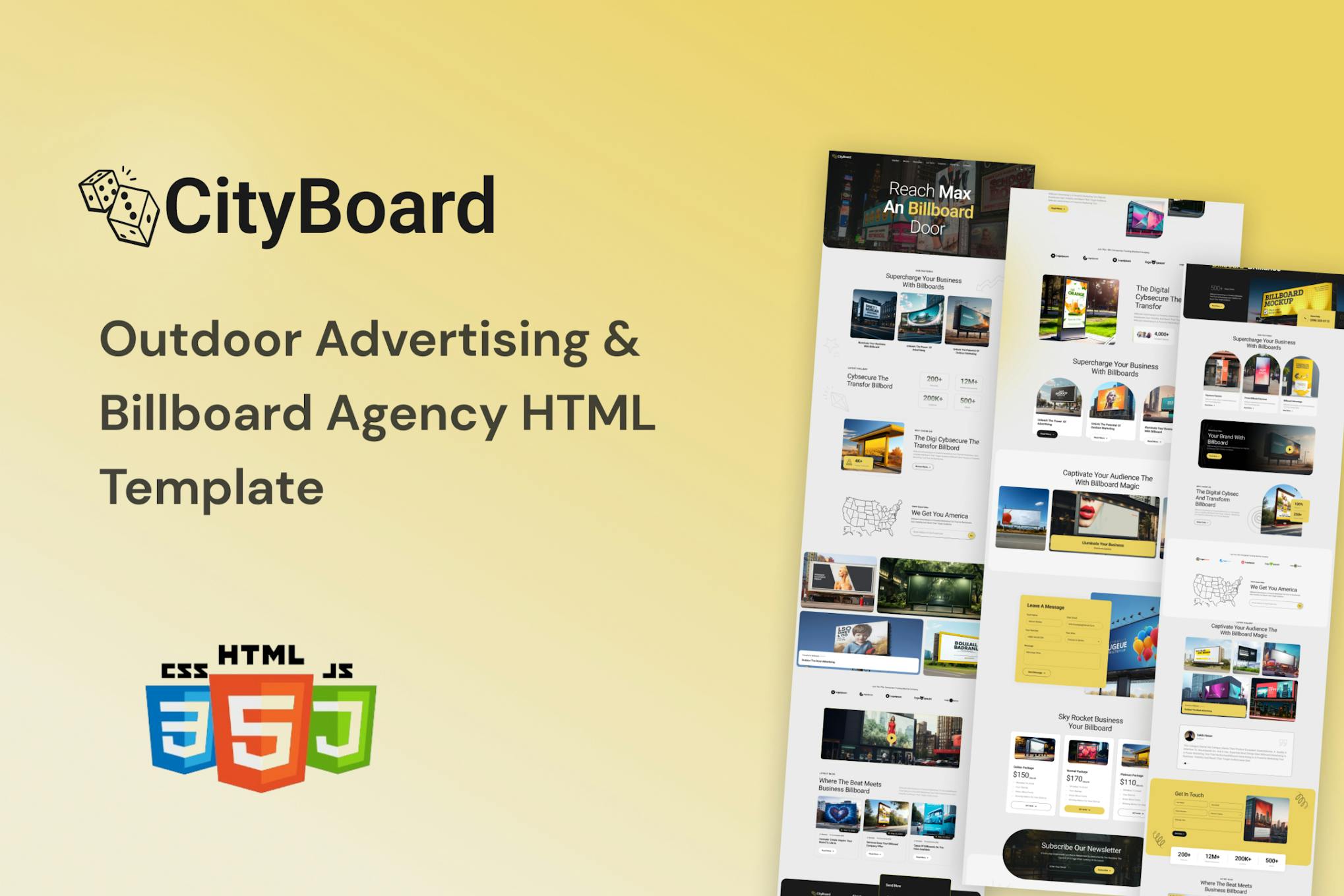 Outdoor Advertising & Billboard Ads HTML