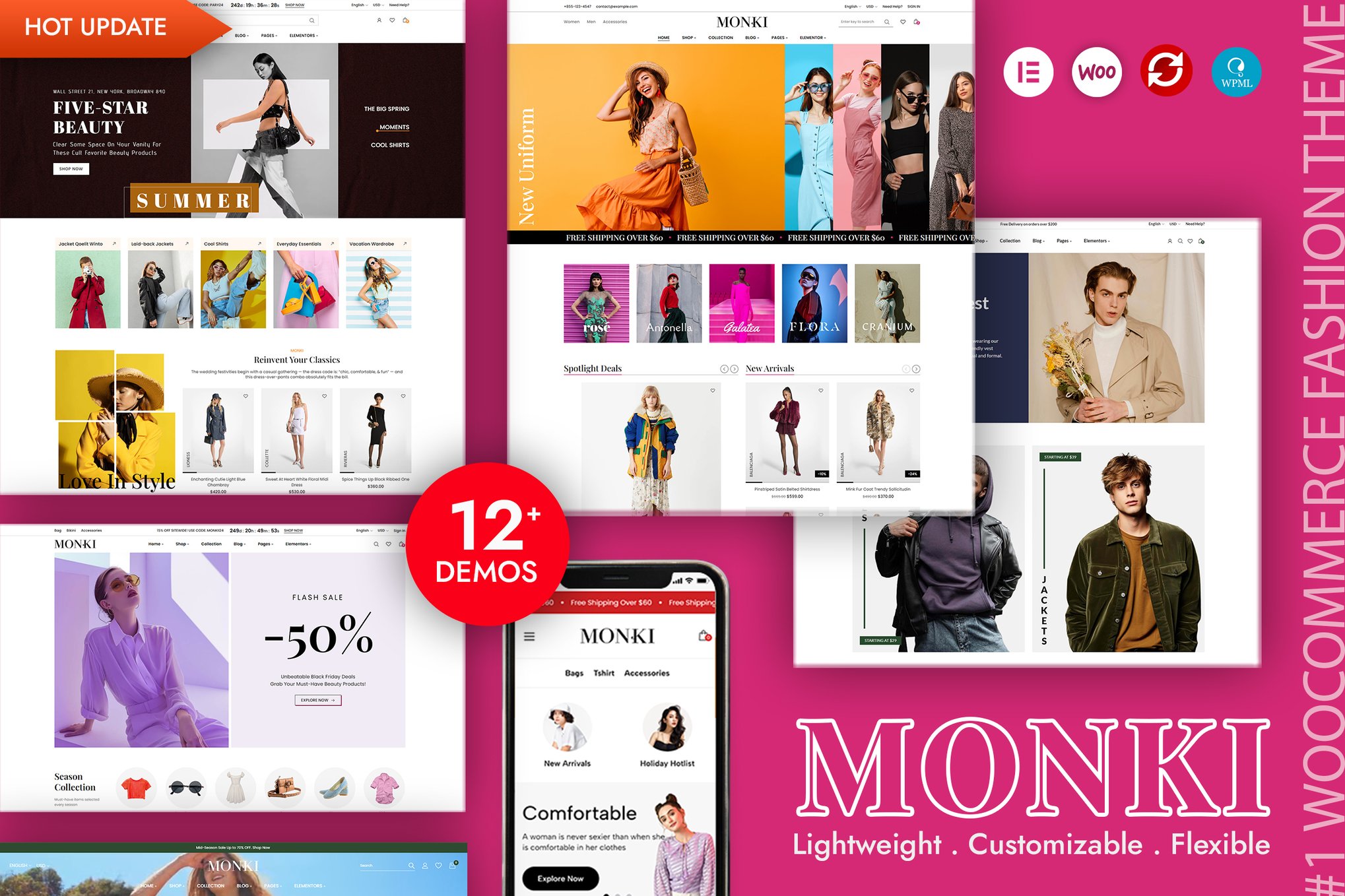 Monki - Fashion Woocommerce Wordpress Theme 2.0.3