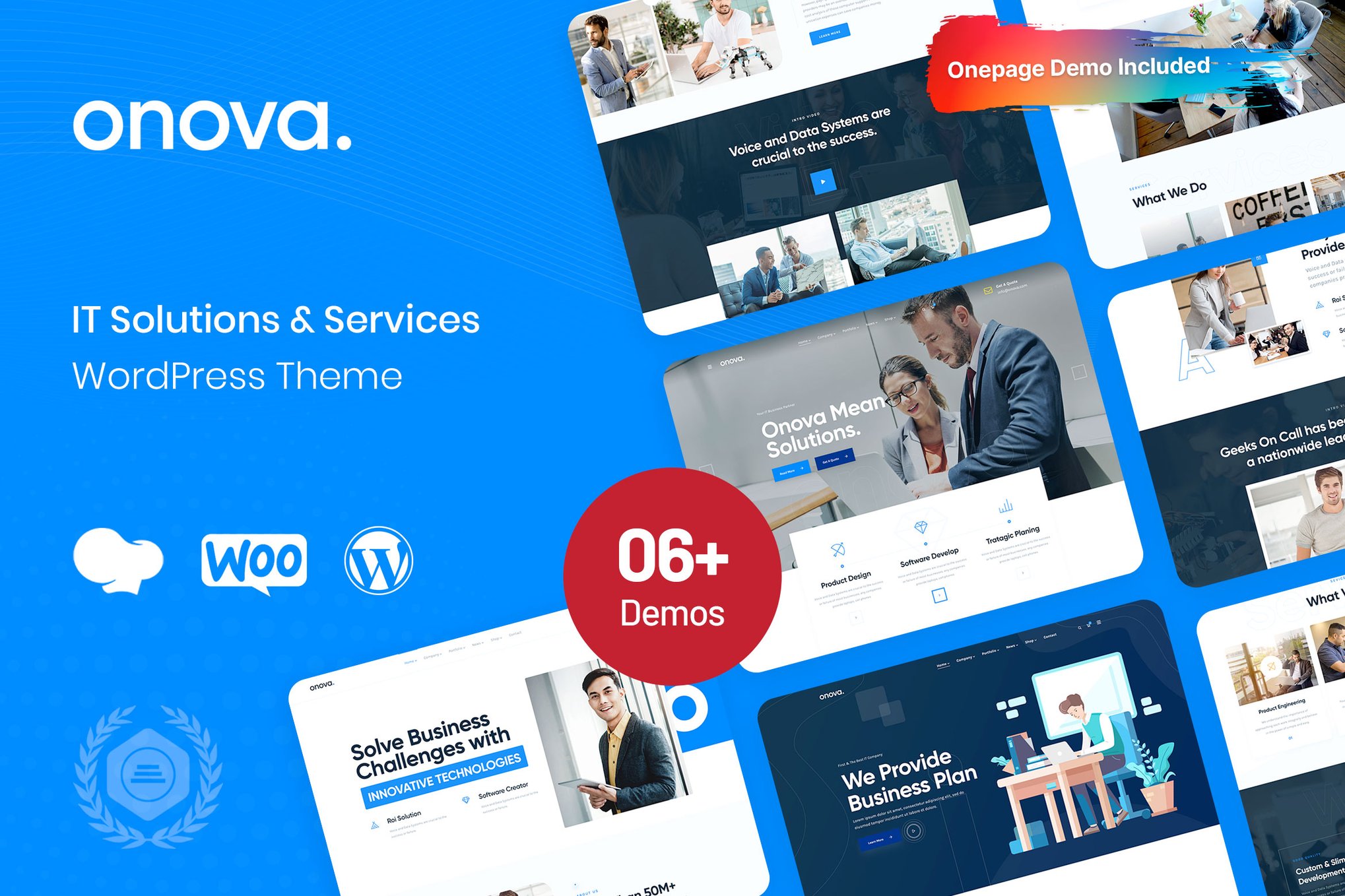 Onova - It Solutions & Services Wordpress Theme 1.1.0