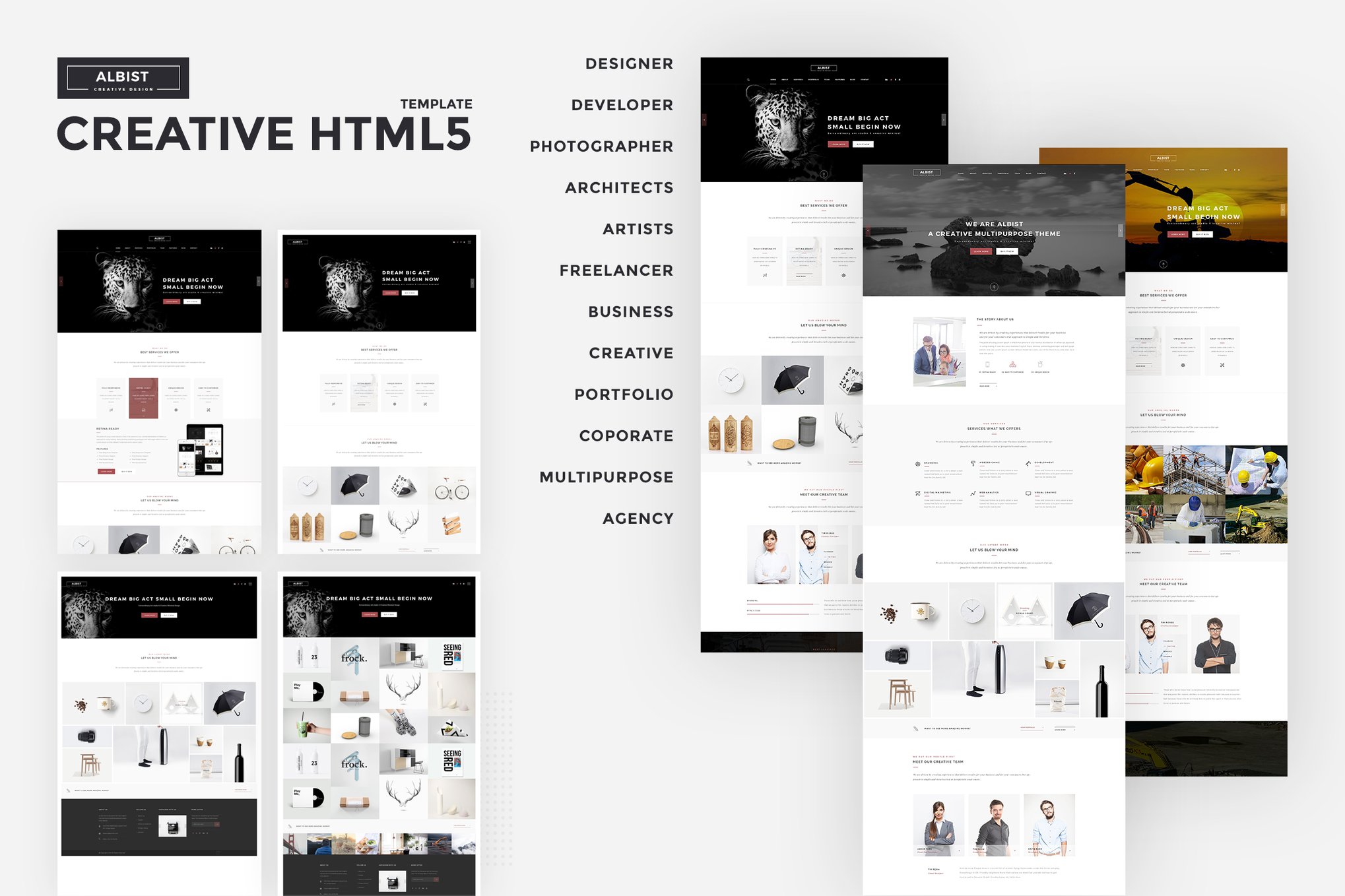 ALBIST - Creative Multipurpose HTML5 Template