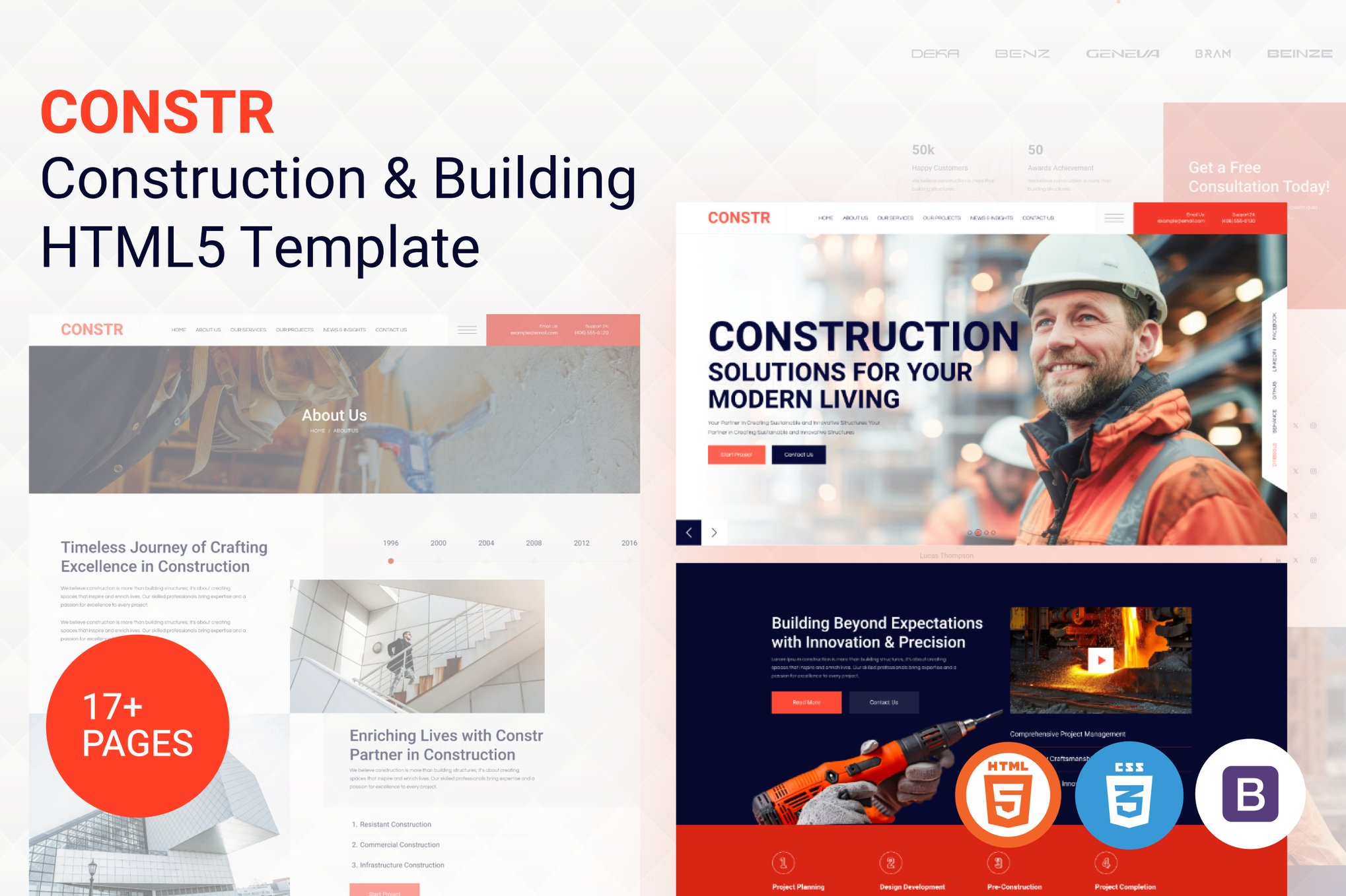 Constr - Construction and Building HTML Template