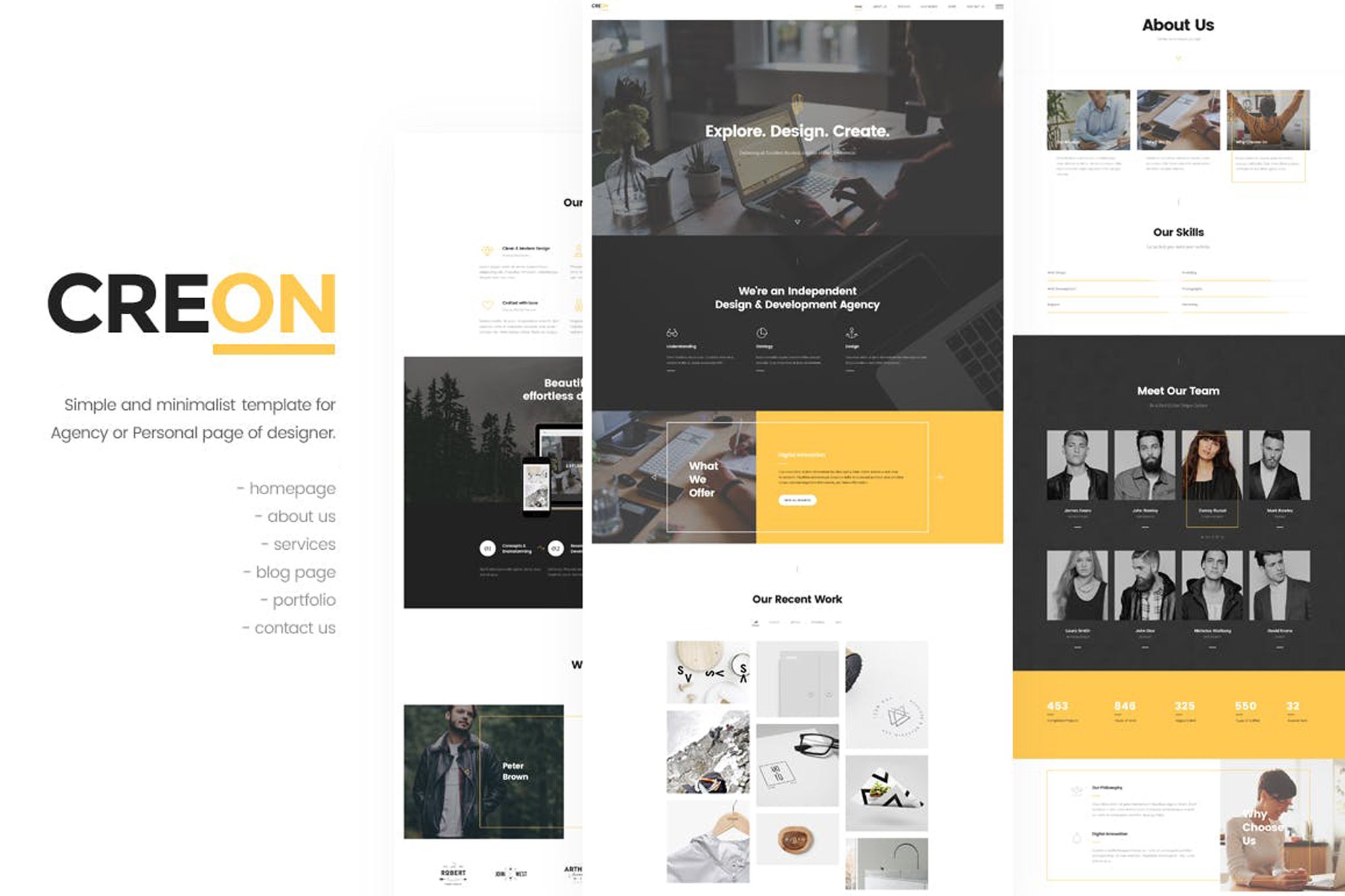 Creon - Business HTML Template