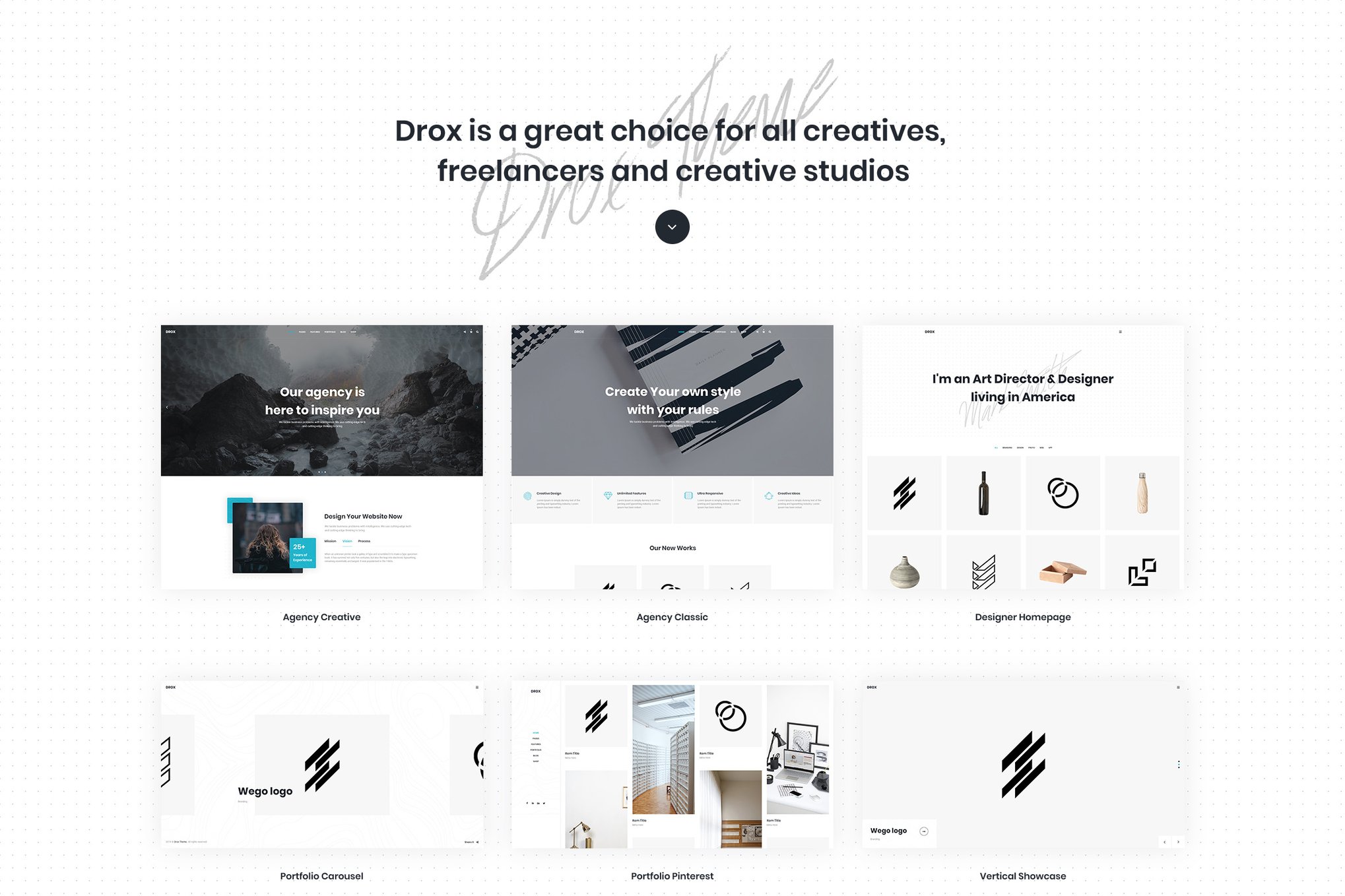 Drox - Agency and Portfolio Responsive Template