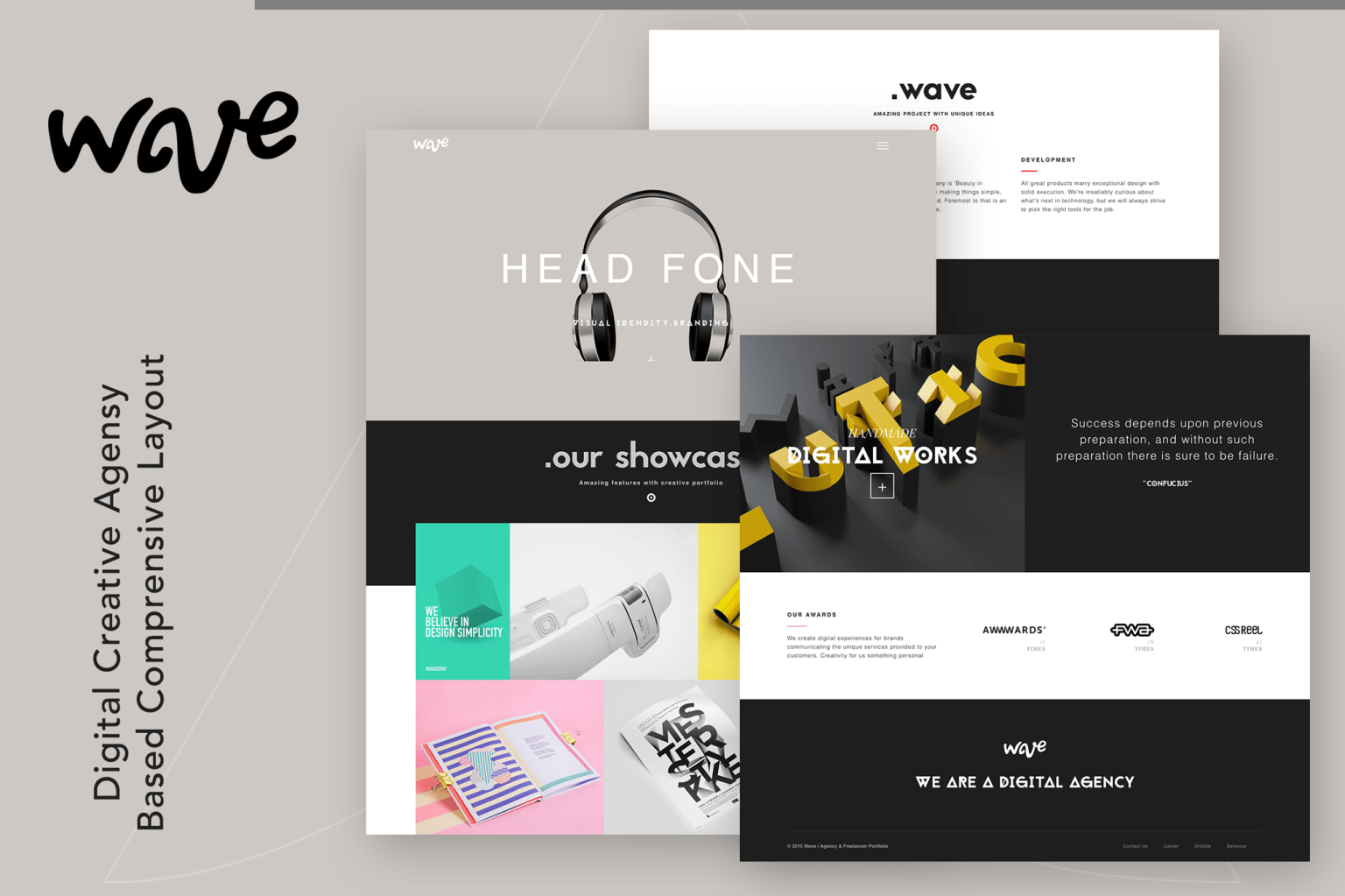 Wave - Agency and Freelancer Portfolio