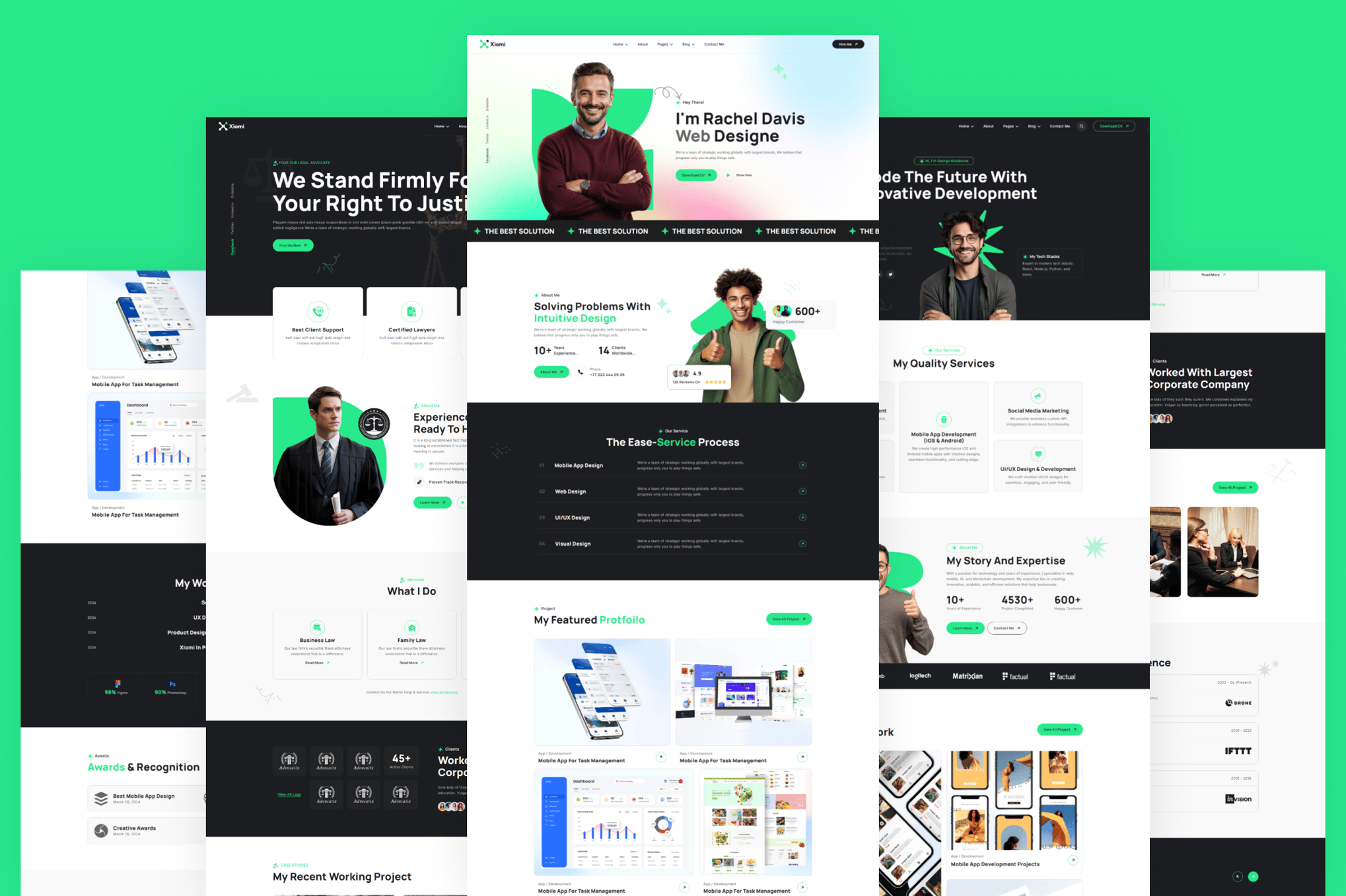 Personal Portfolio HTML Template